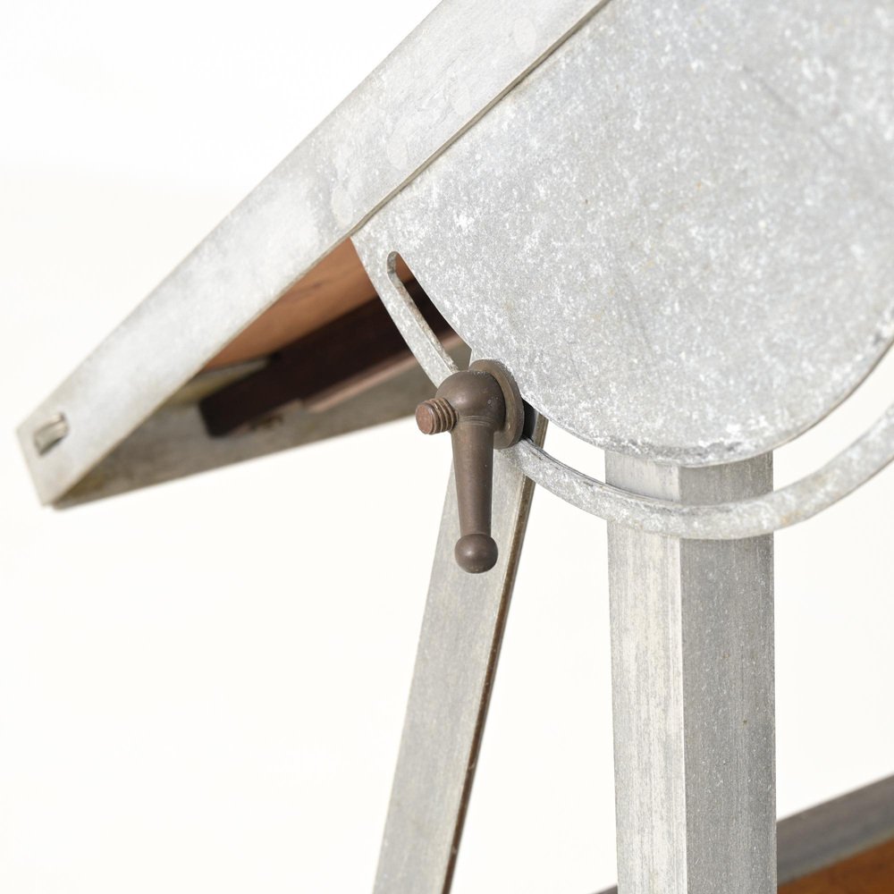 Aluminum Drafting Table, 1920s for sale at Pamono