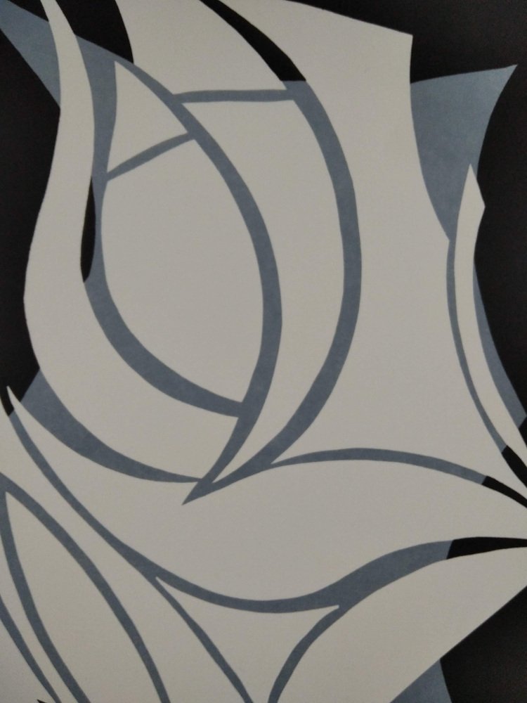 Marcel Marti, Composition, 1979, Lithograph for sale at Pamono