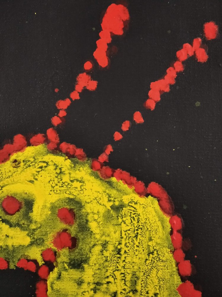 Victor Mira, Deer Head, 1982, Oil on Canvas for sale at Pamono