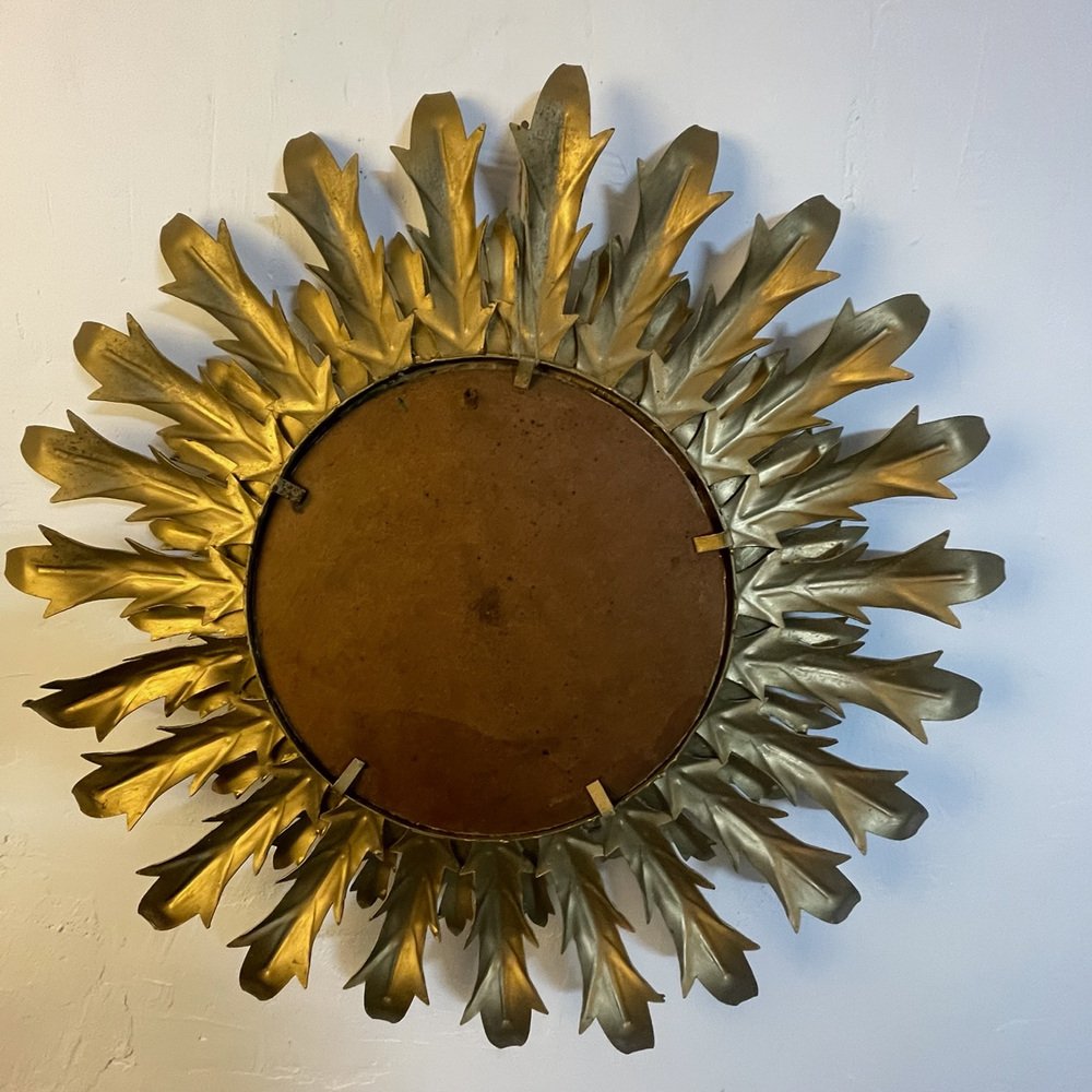 Italian Sun Mirror, 1950s for sale at Pamono
