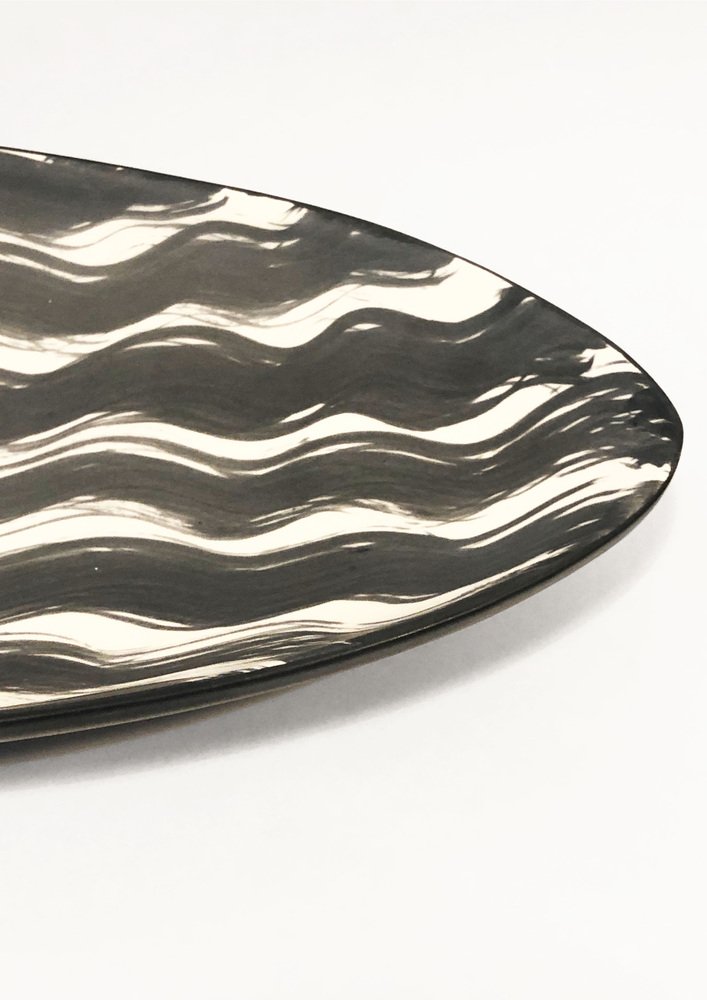 Black Wave Plate by Studiopepe for sale at Pamono