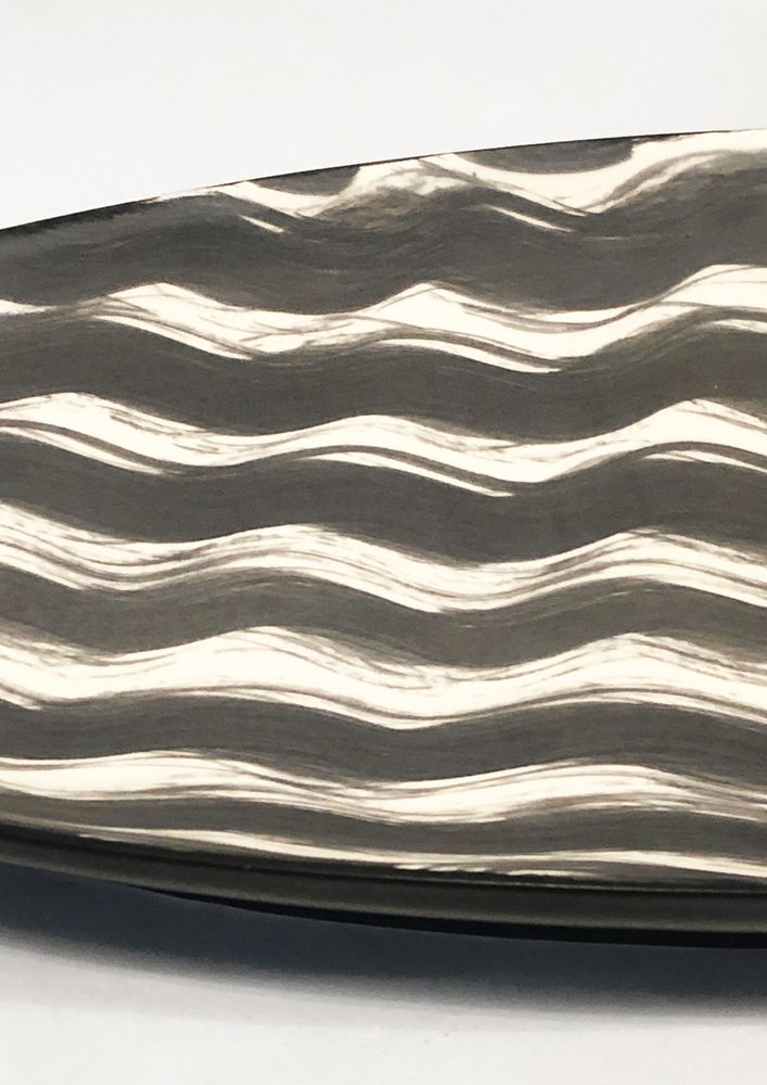 Black Wave Plate by Studiopepe for sale at Pamono