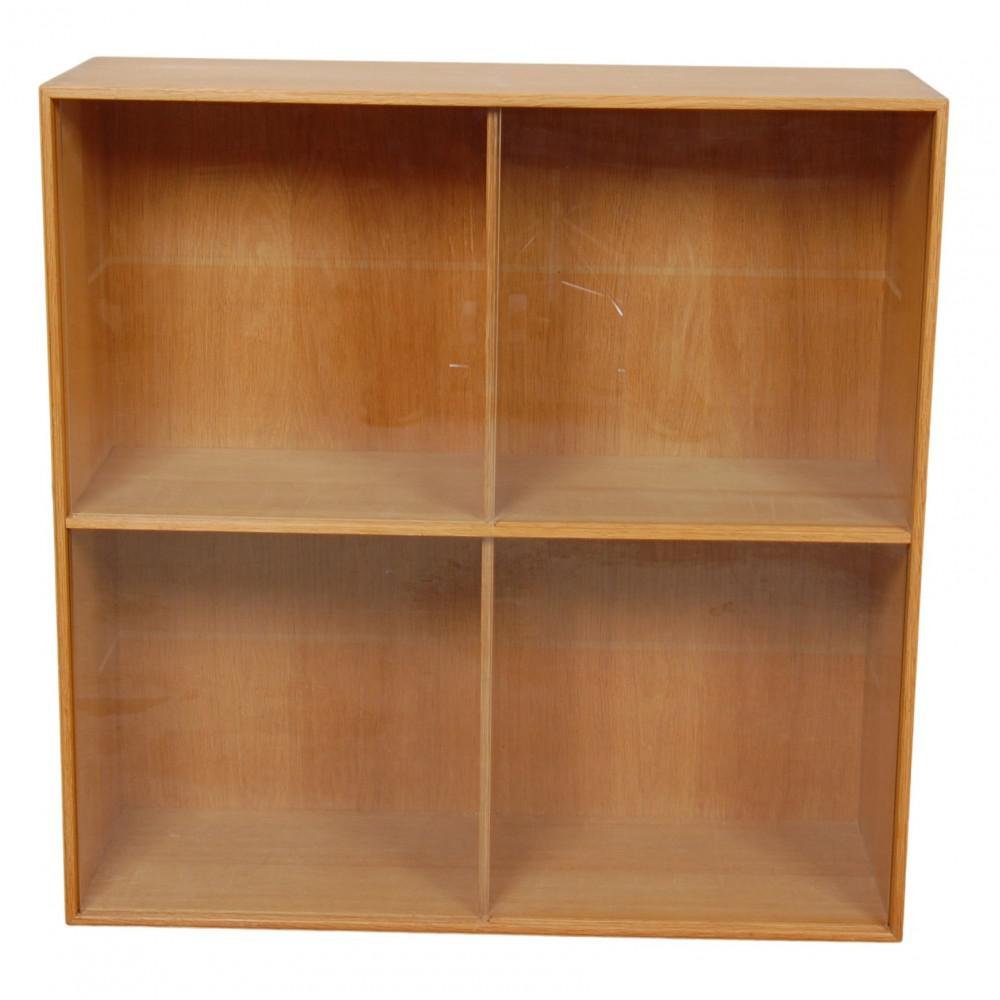 Vintage Bookshelf in Oak by Mogens Koch for Rud. Rasmussen for sale at ...