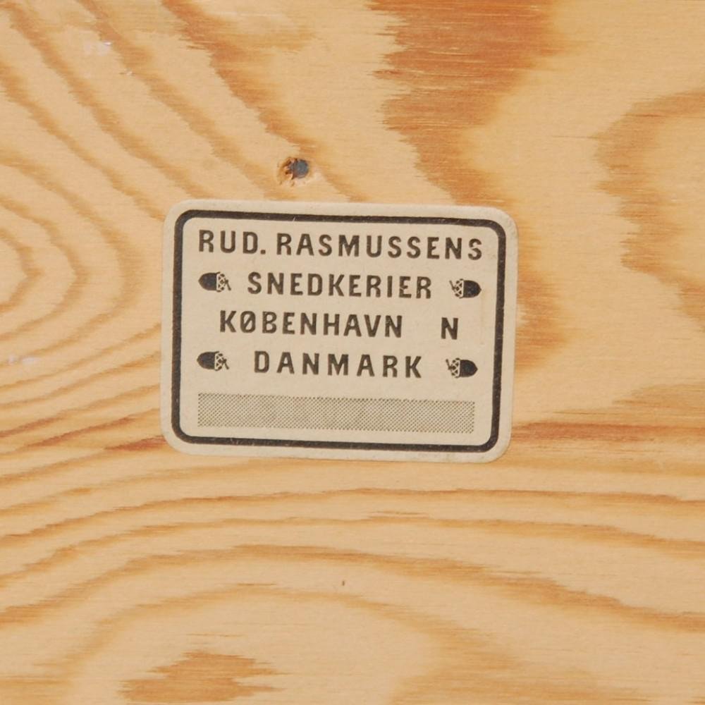 Libreria vintage in quercia di Mogens Koch per Rud. Rasmussen in ...