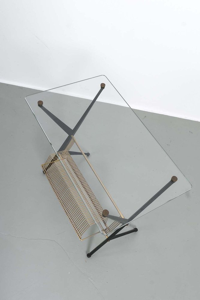 Vintage Italian LP Table, 1950s for sale at Pamono