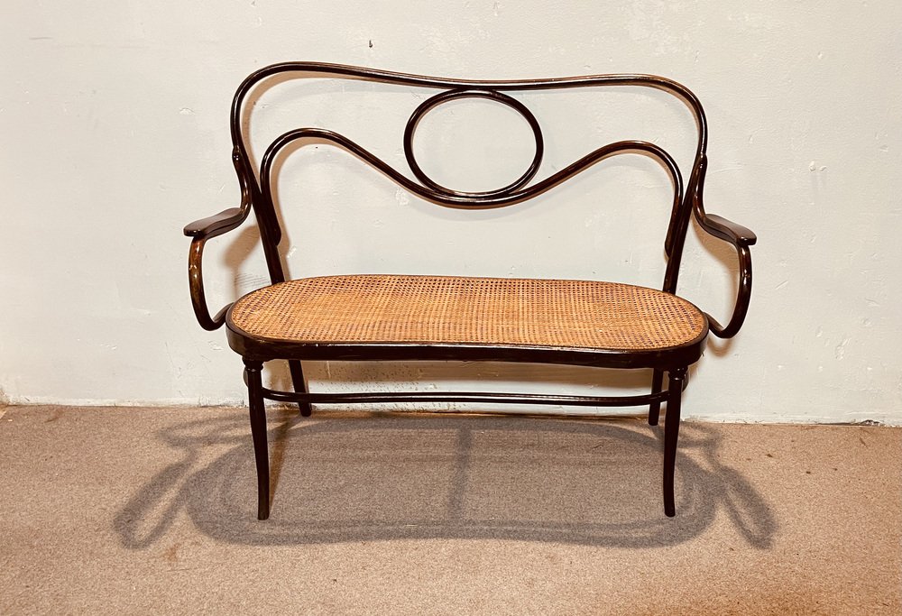 Vintage Bench from Thonet, 1891 for sale at Pamono