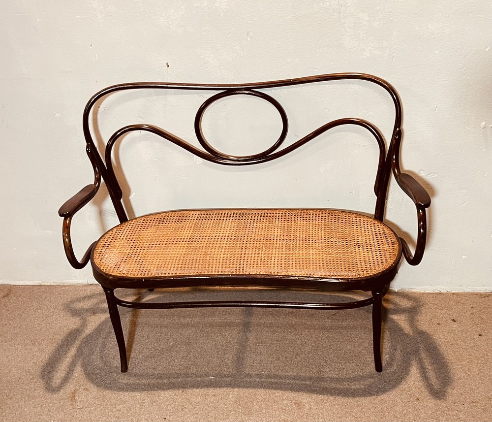 Vintage Bench from Thonet, 1891 for sale at Pamono