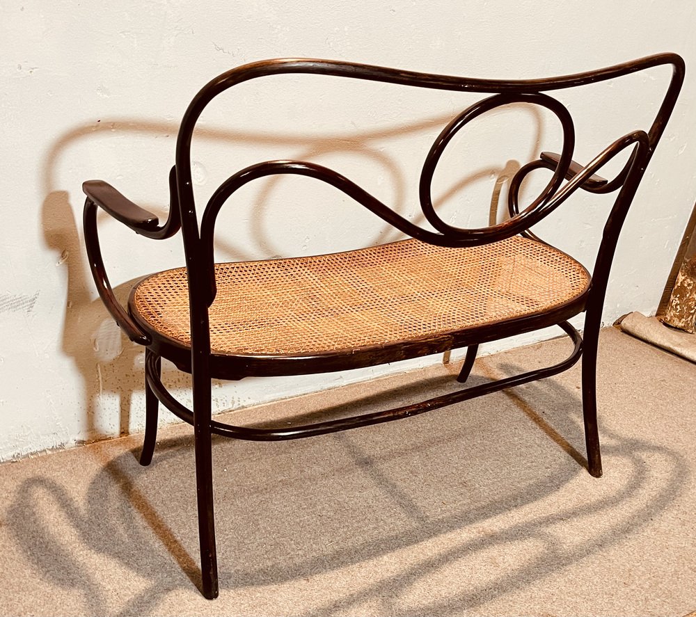 Vintage Bench from Thonet, 1891 for sale at Pamono
