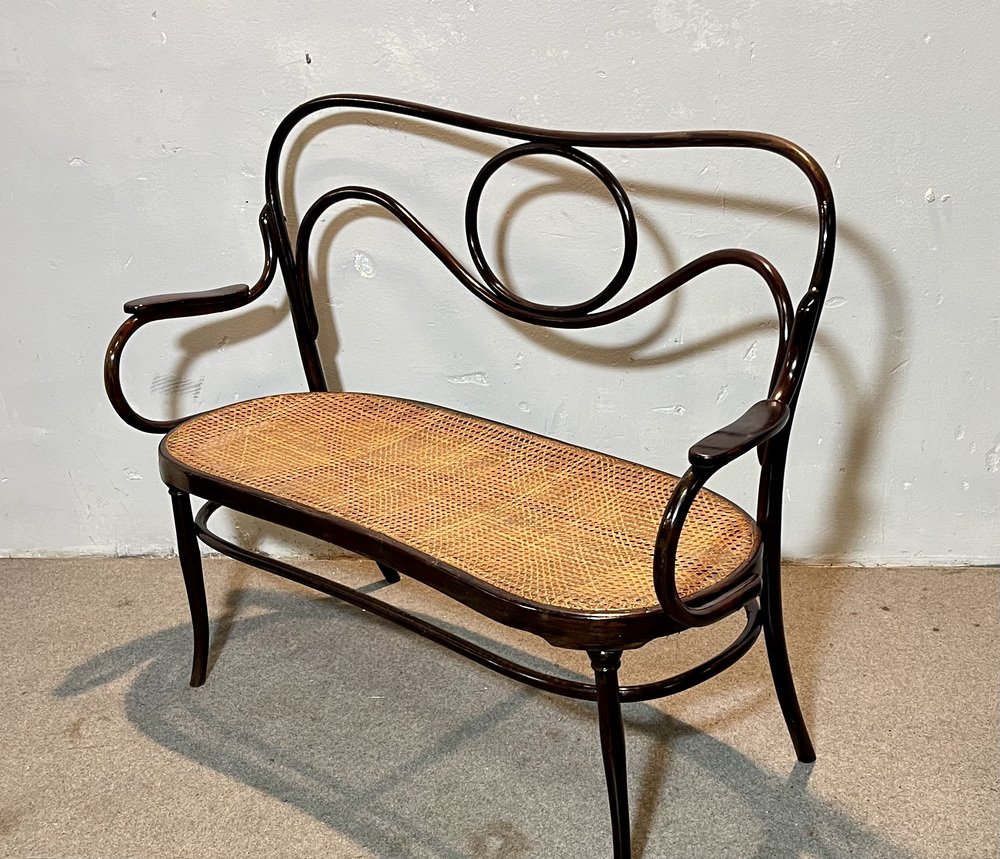 Vintage Bench from Thonet, 1891 for sale at Pamono