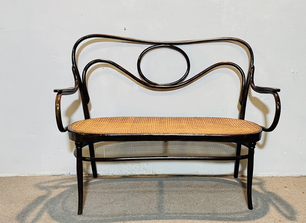 Vintage Bench from Thonet, 1891 for sale at Pamono