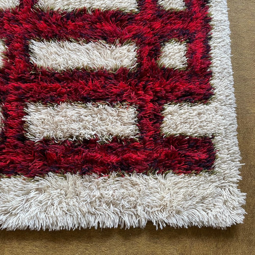 Danish Modern Pop Art Wool Rya No. 1 Rug by Hojer Eksport Wilton ...