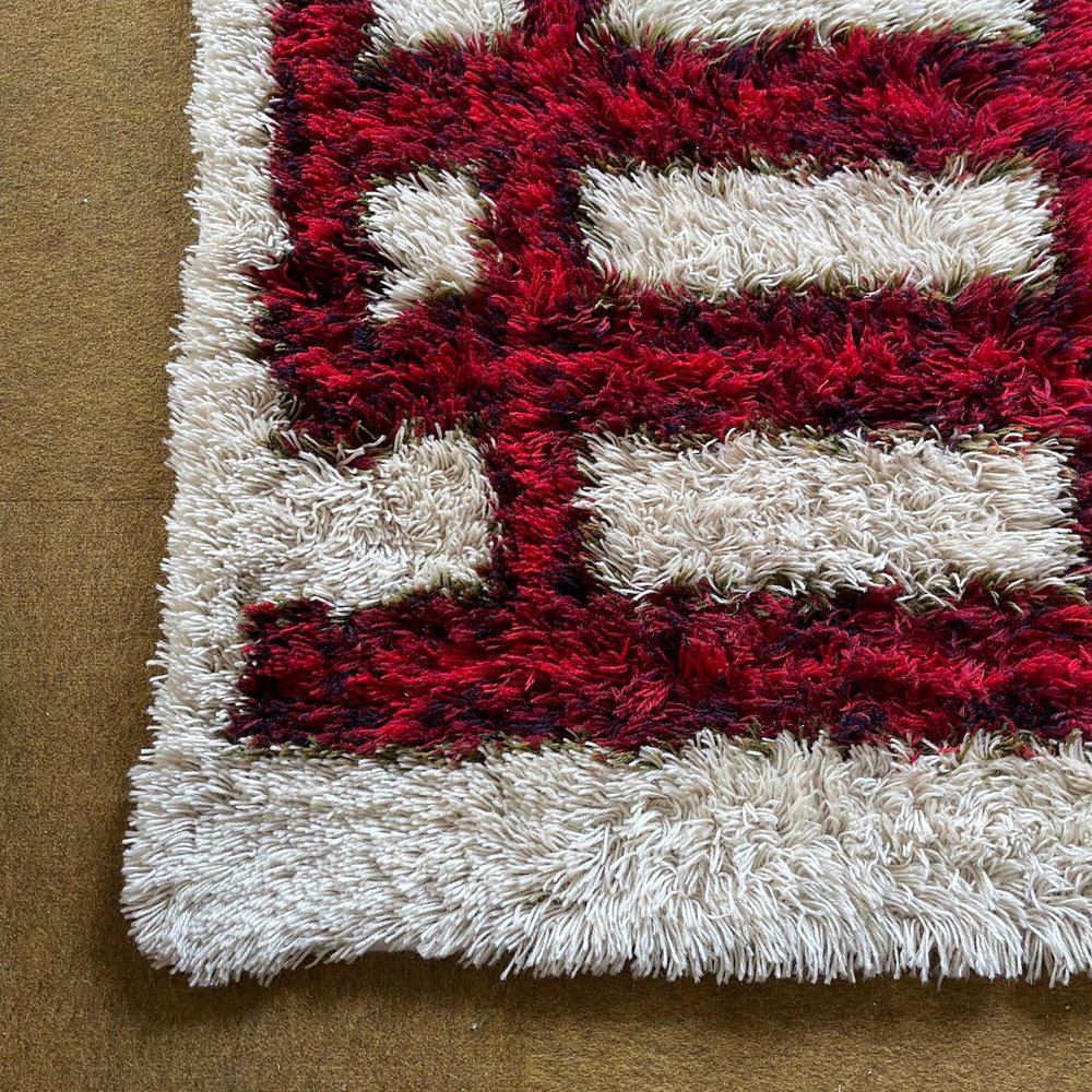 Danish Modern Pop Art Wool Rya No. 1 Rug by Hojer Eksport Wilton ...
