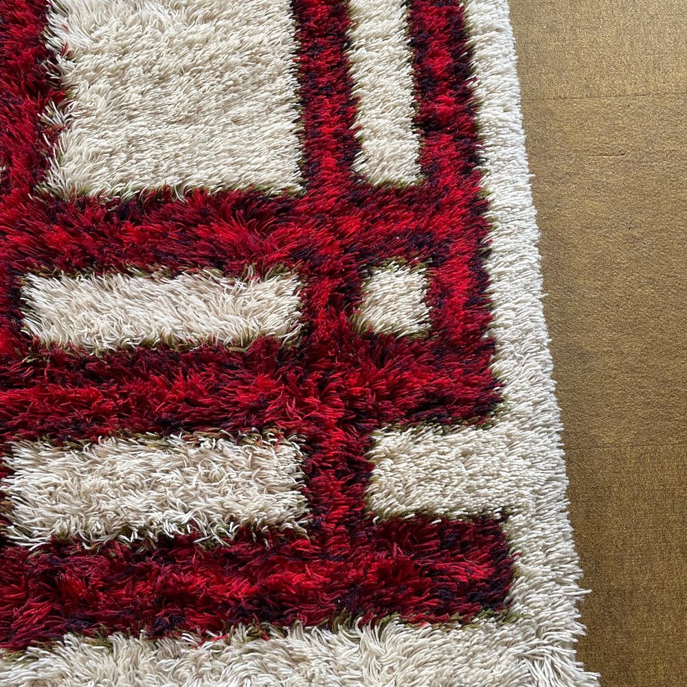Danish Modern Pop Art Wool Rya No. 1 Rug by Hojer Eksport Wilton ...