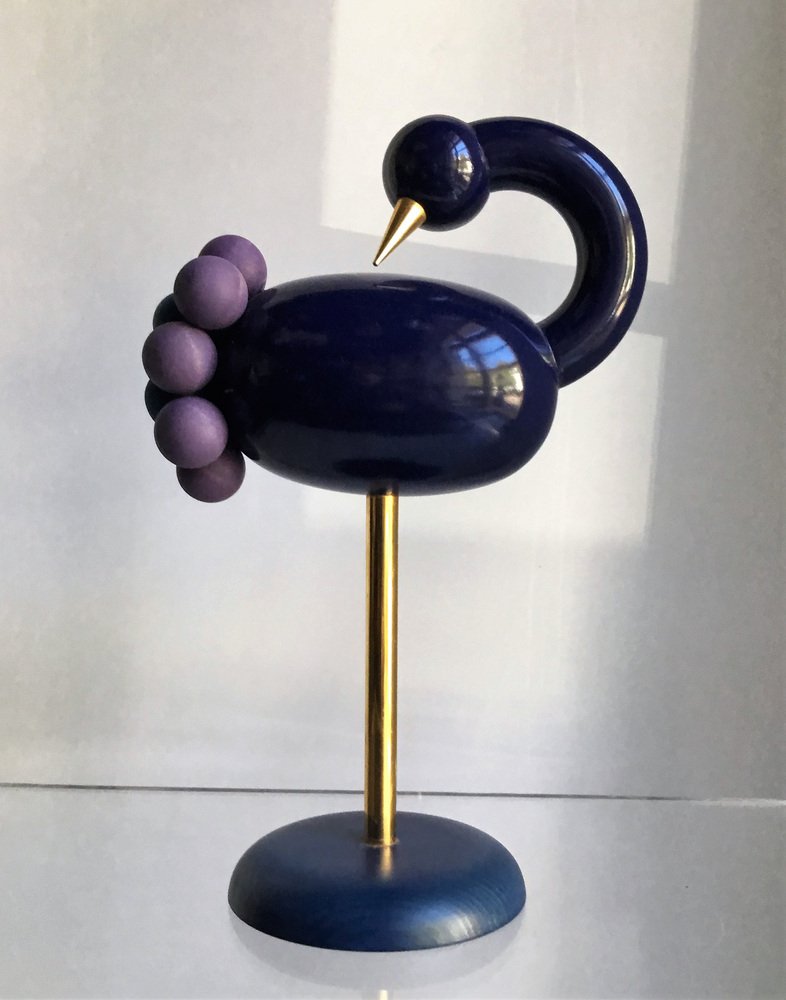 Kranich Sculpture by Kaija Helena Aarikka-Ruokonen for Aarikka Finnland ...