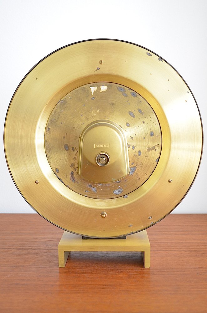 Large Art Deco World Time Clock by Heinrich Möller for Kienzle, 1950s ...