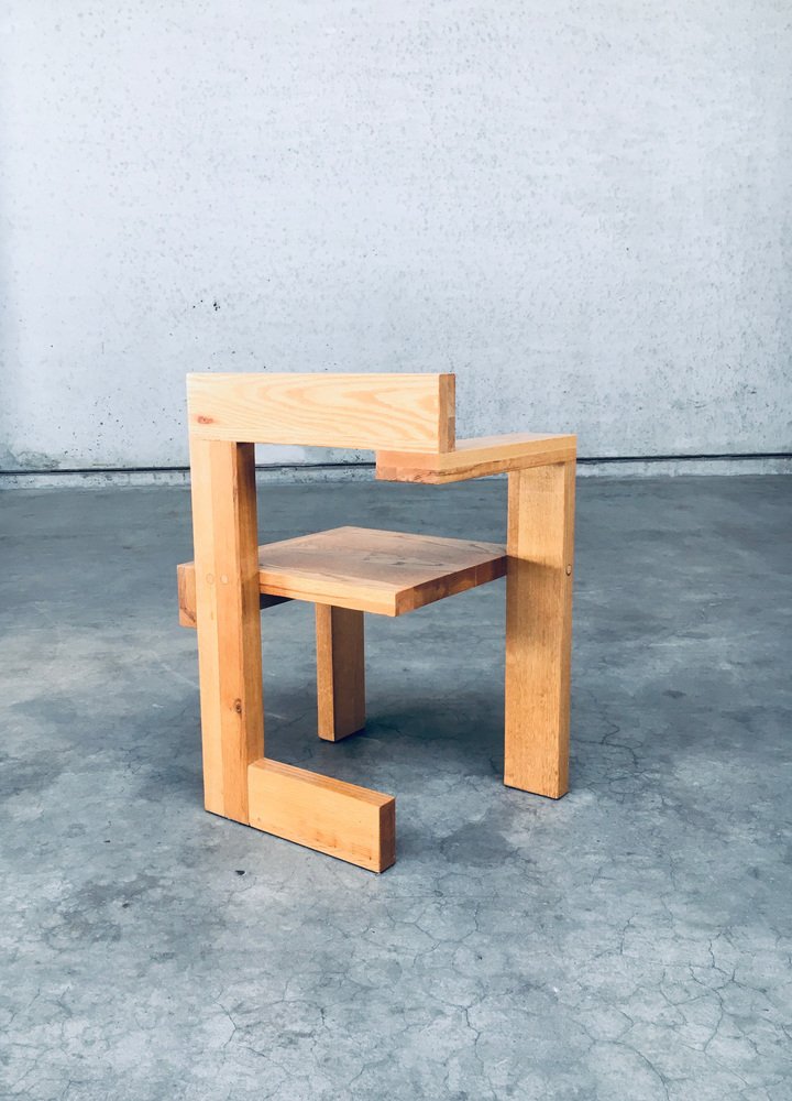 Steltman Deconstructivist Design Chair, 2000s for sale at Pamono