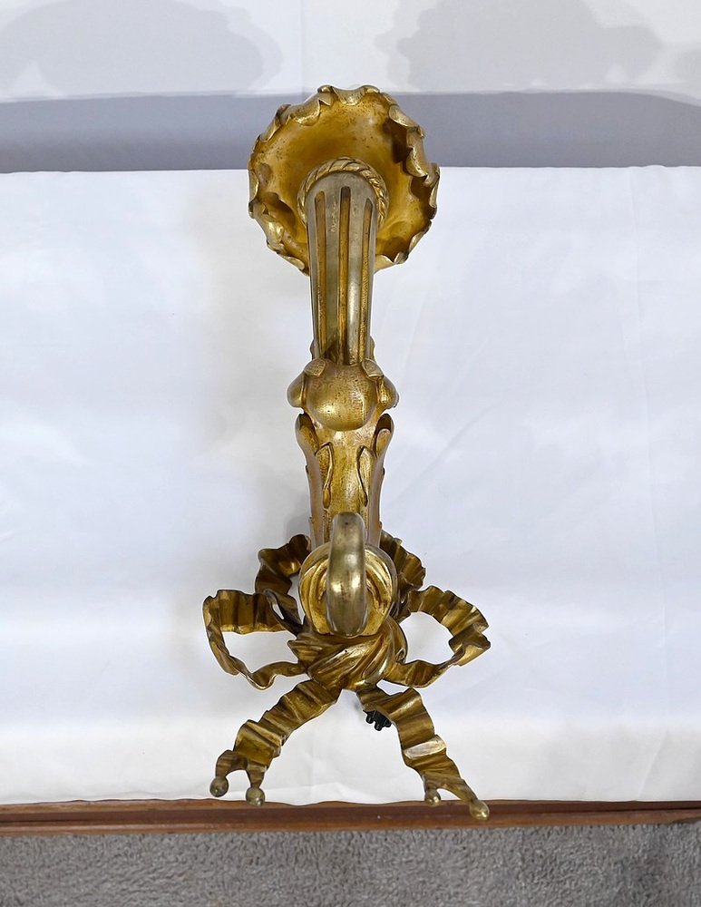 Napoleon III Torch in Gilded Bronze for sale at Pamono