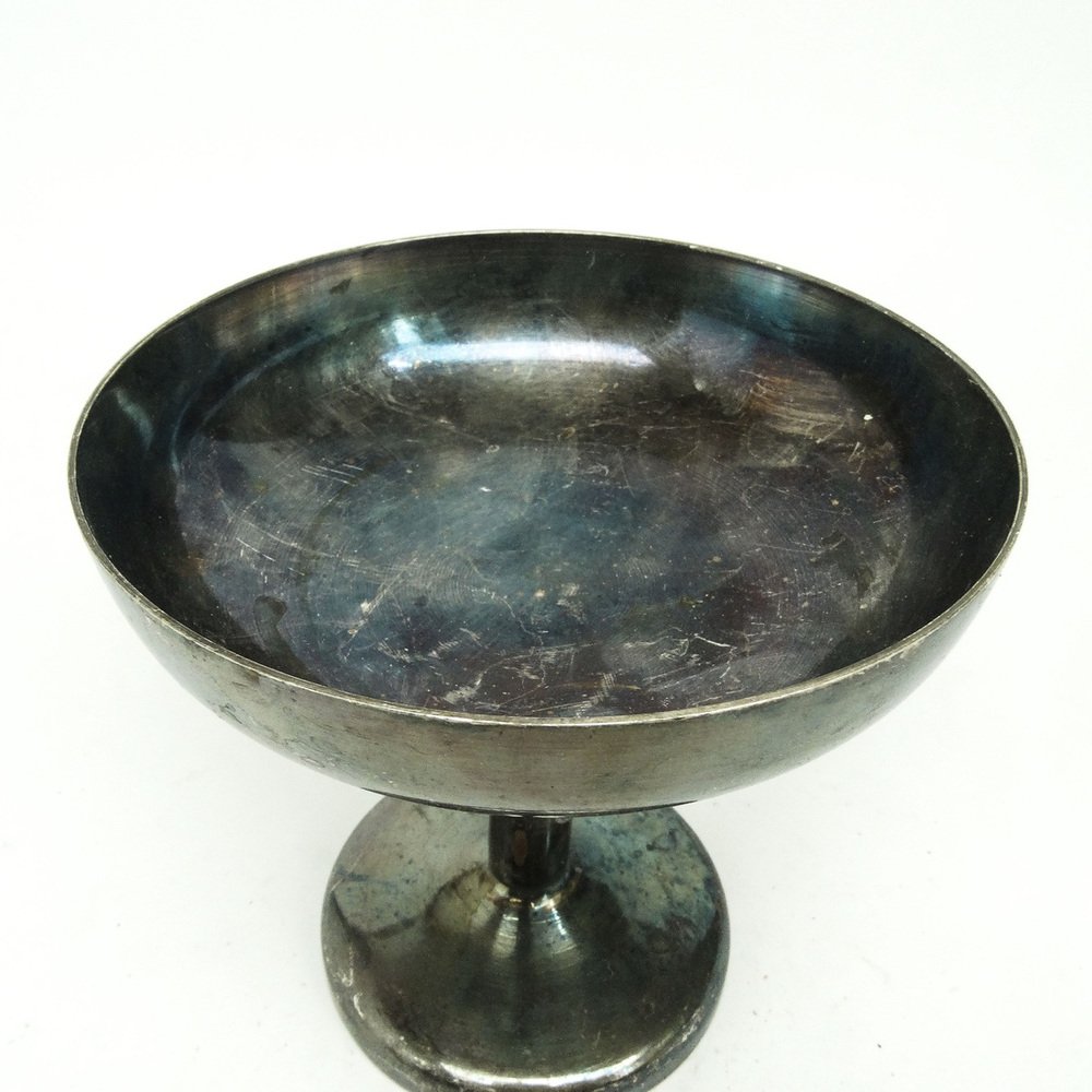 Art Deco Bowl on Stand, USSR, 1950s for sale at Pamono