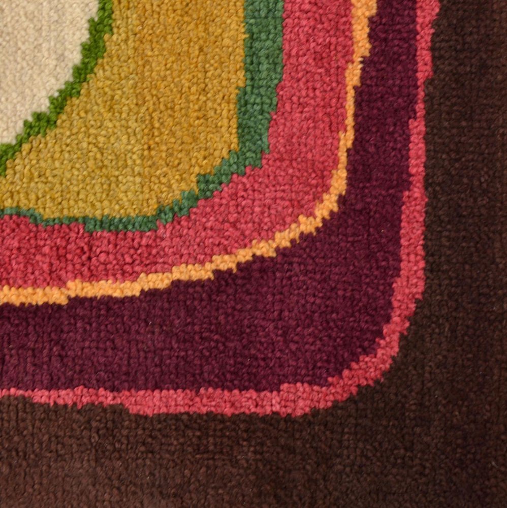 Mid-Century Modern Art Rug in Wool, 1950s for sale at Pamono