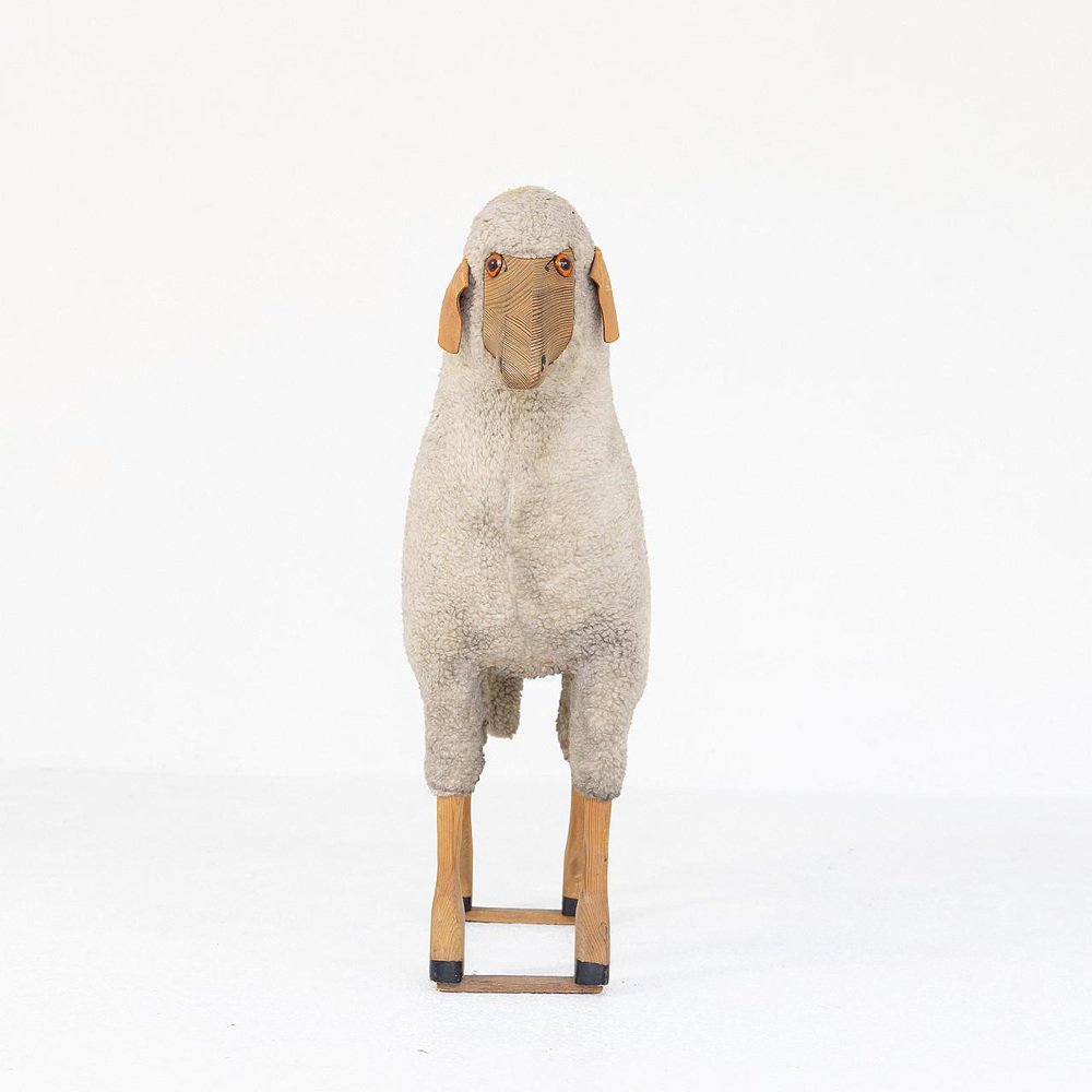 Sheep-Shaped Stool by Hans Peter Krafft, 1980s for sale at Pamono