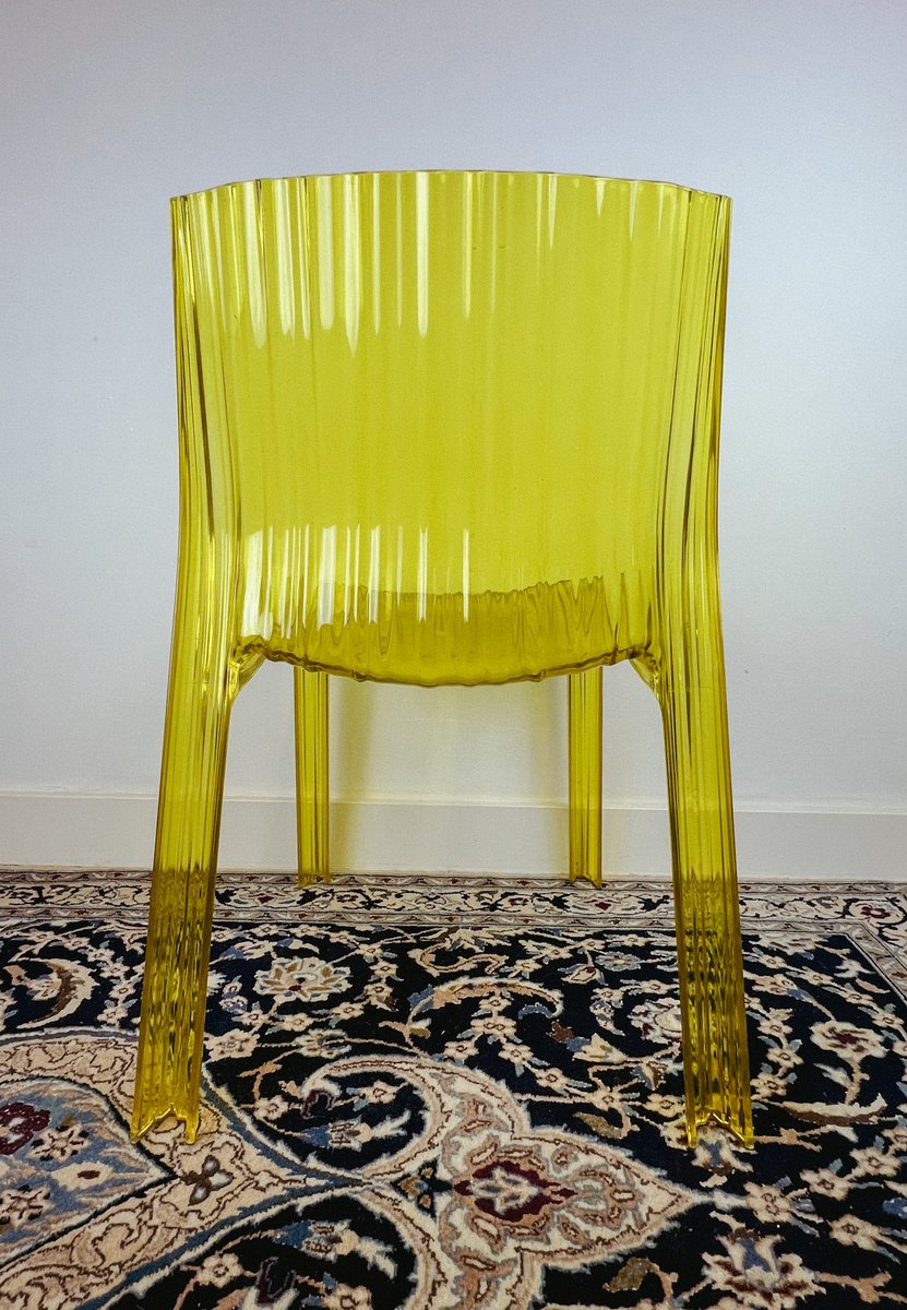 Gelber Frilly Chair von Patricia Urquiola für Kartell, 2000er bei ...