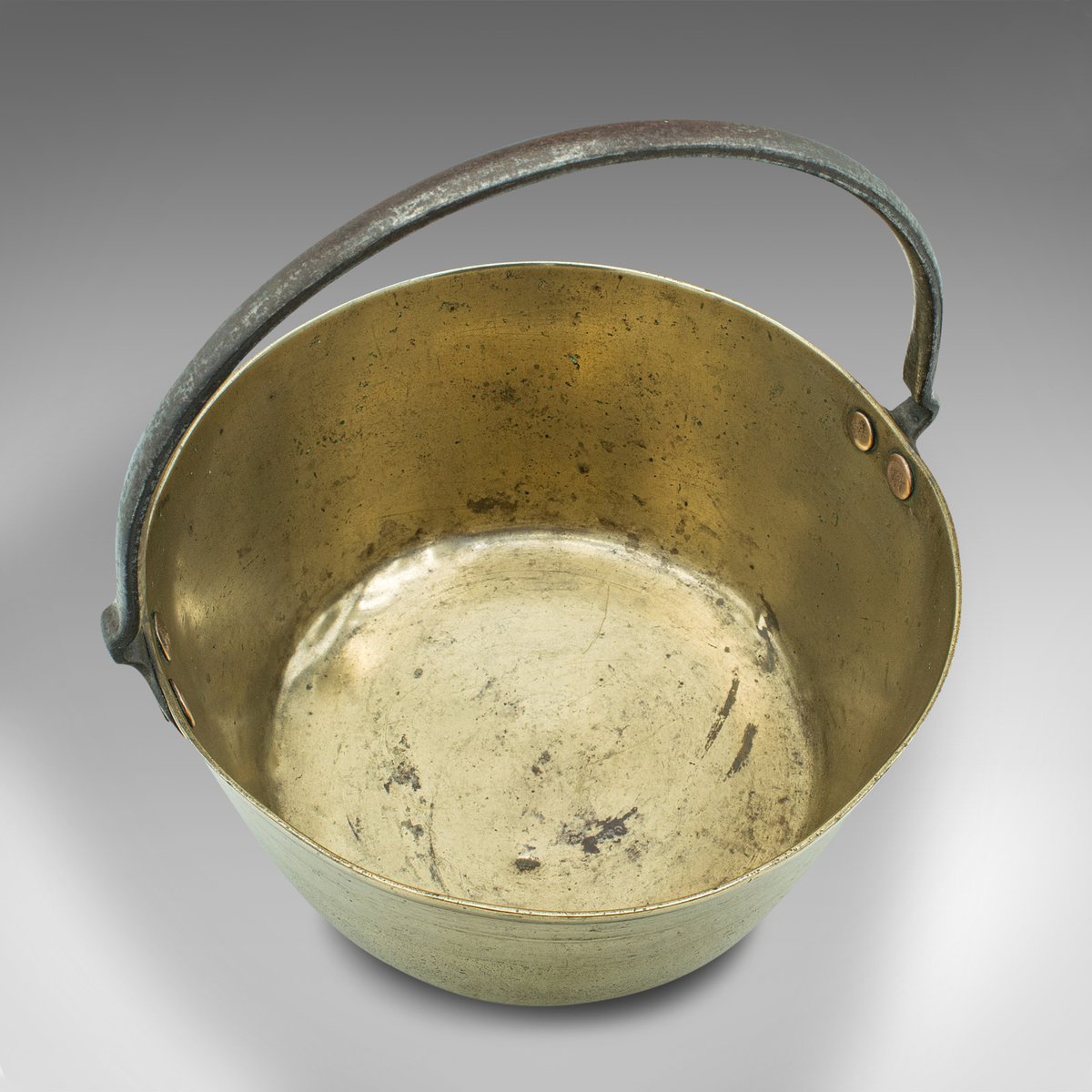 Georgian English Brass Jan pan, 1800s for sale at Pamono