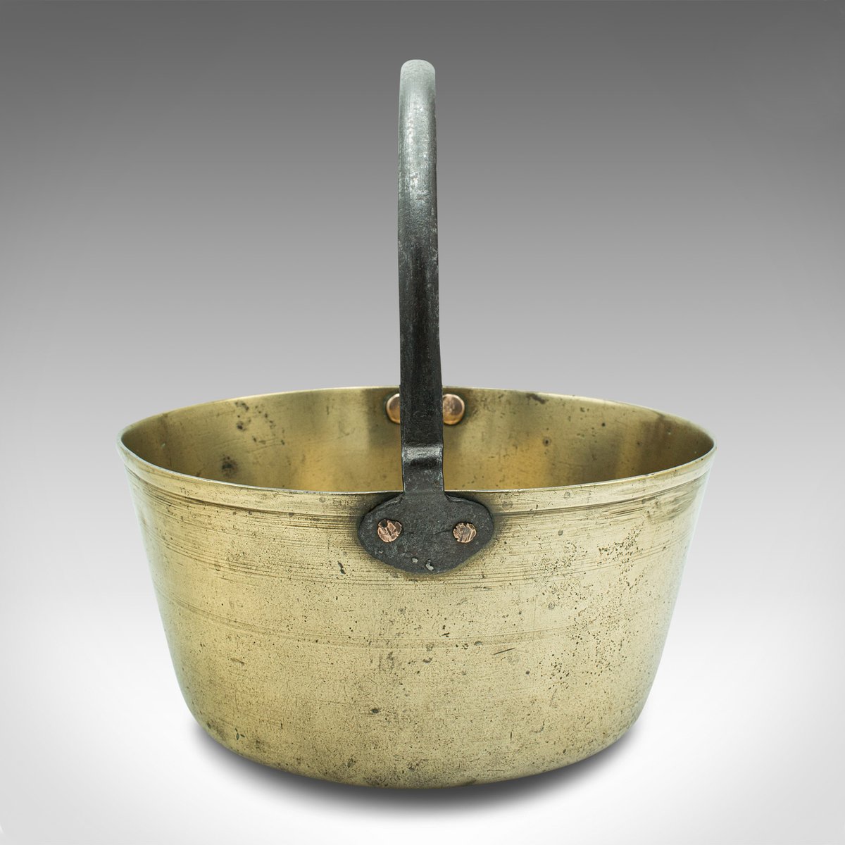 Georgian English Brass Jan pan, 1800s for sale at Pamono