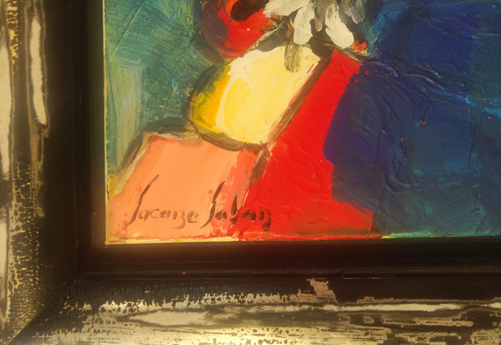 Jean-Louis Lacaze Laban, Figure on Horseback, 1990s, Oil on Canvas ...