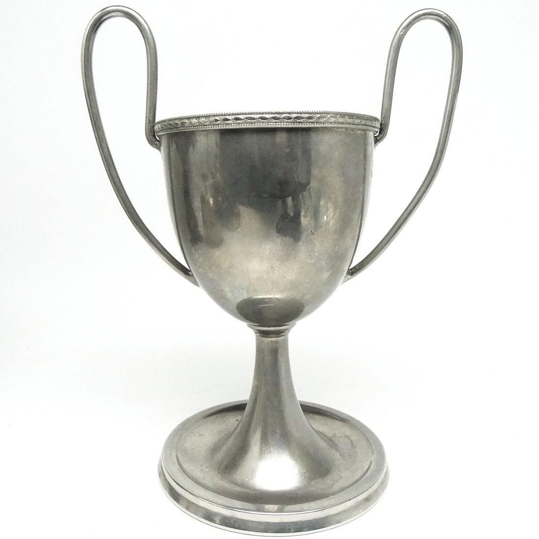 Coppa del vincitore Art Déco di Henneberg Bros, Polonia, anni '30 in ...