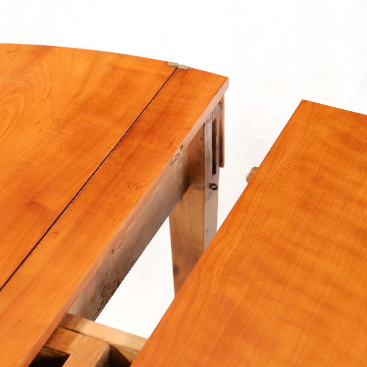 French Biedermeier Demi Lune Folding Table in Cherry, 1810 for sale at ...