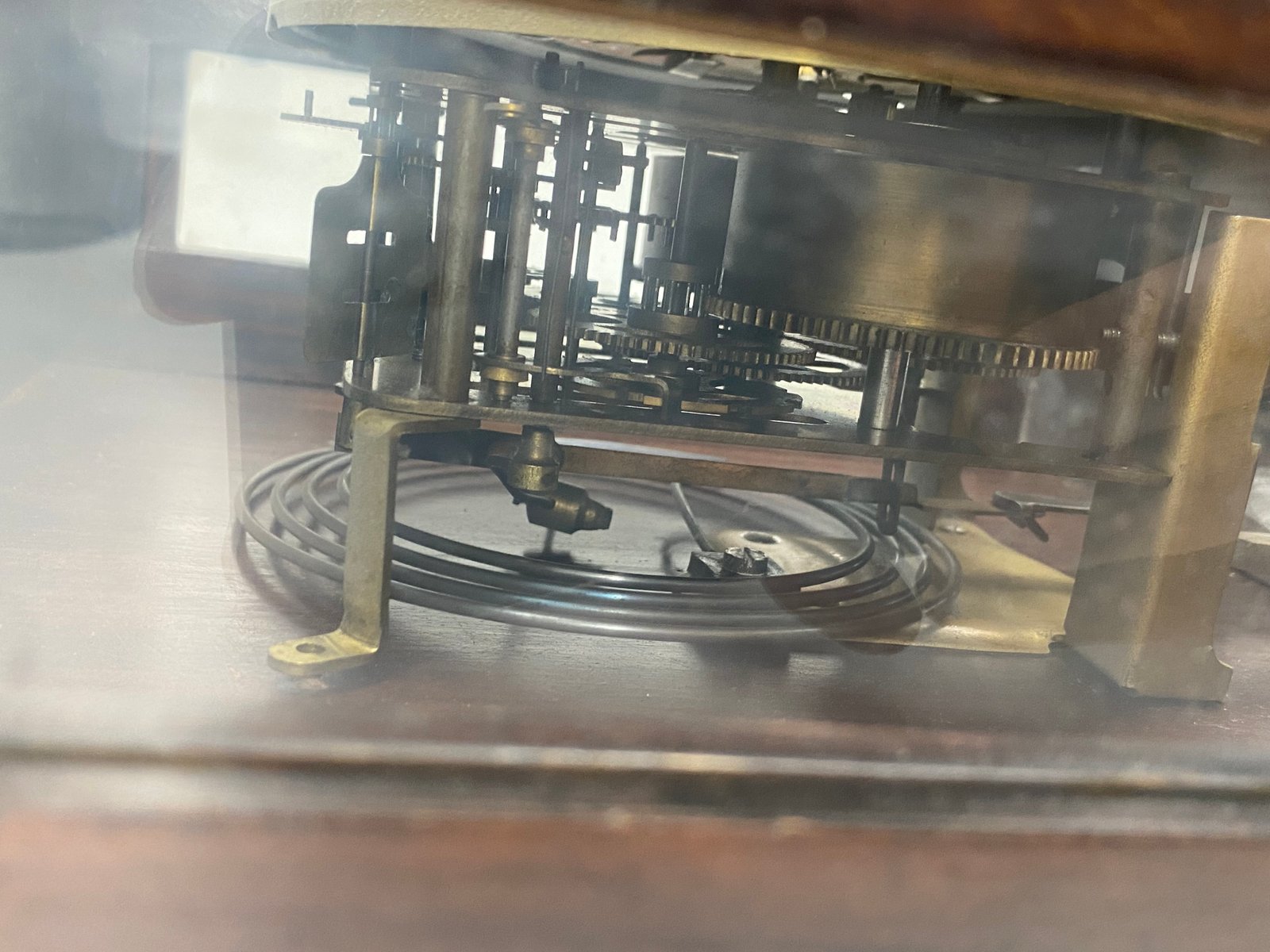 Antique German Wall Clock, 1890 for sale at Pamono