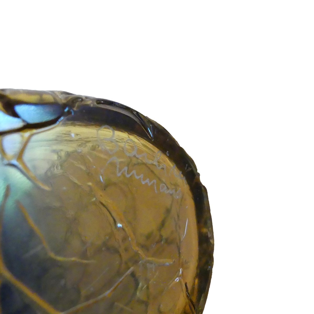 Murano Alfredo Barbini Karaffe Signed by Alfredo Barbini for sale at Pamono