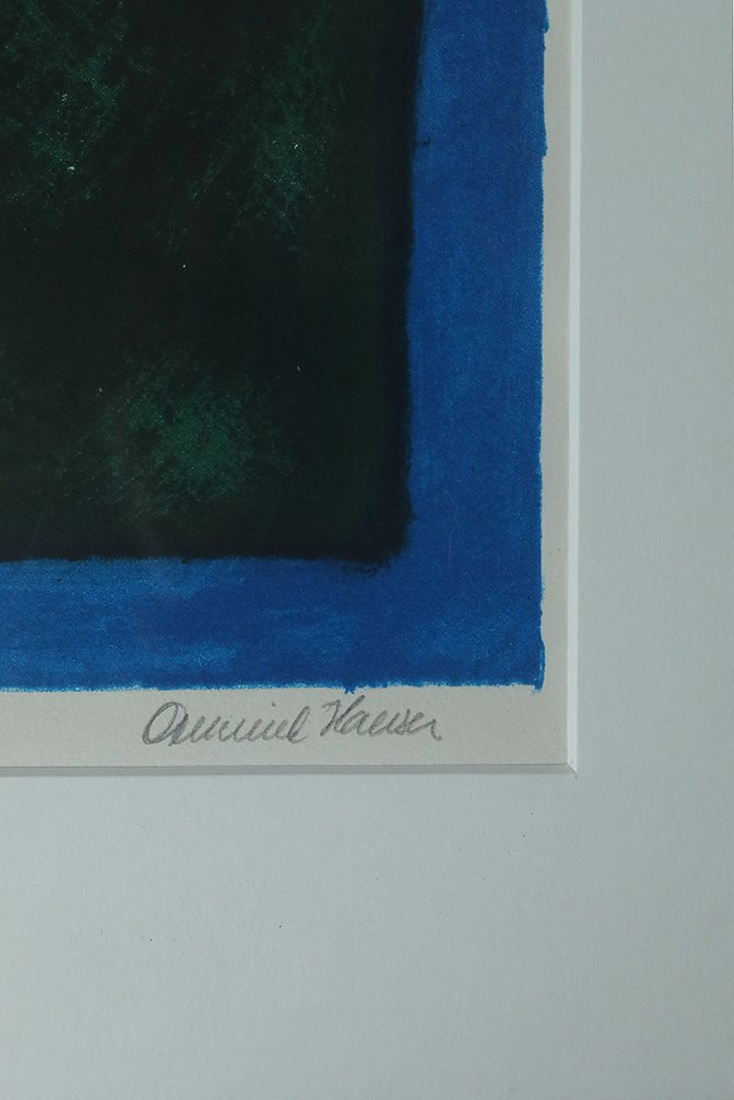 Osmund Hansen, Composition, 1980s, Color Lithograph, Framed for sale at ...