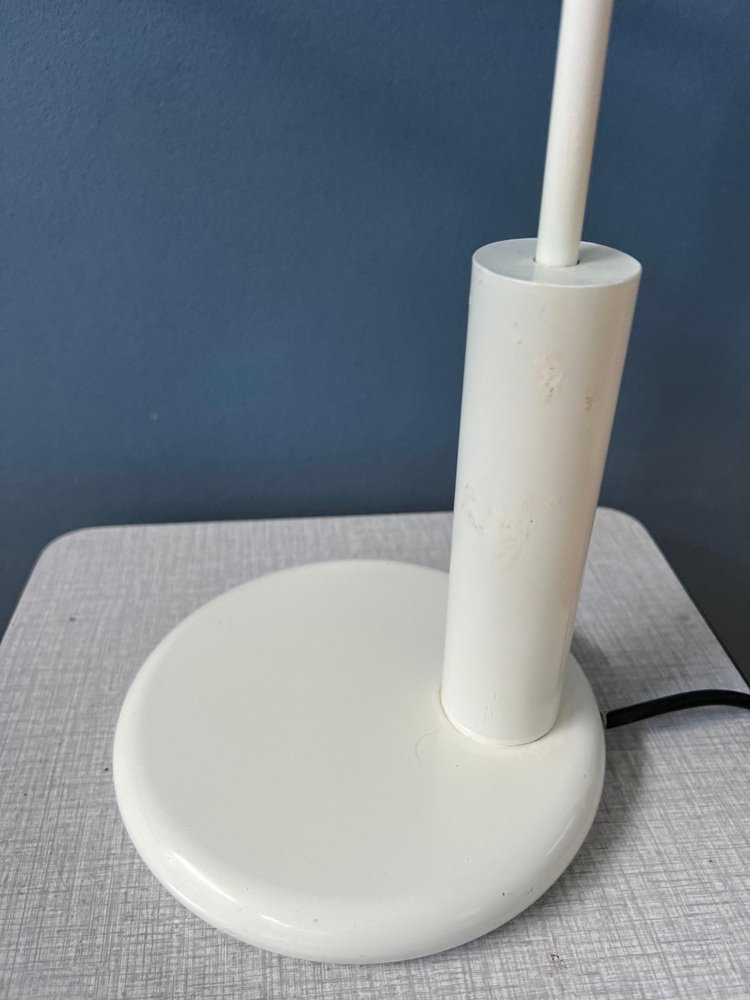 White Swing-Arm Anvia Elbow Table Lamp by Hoogervorst, 1970s for sale ...