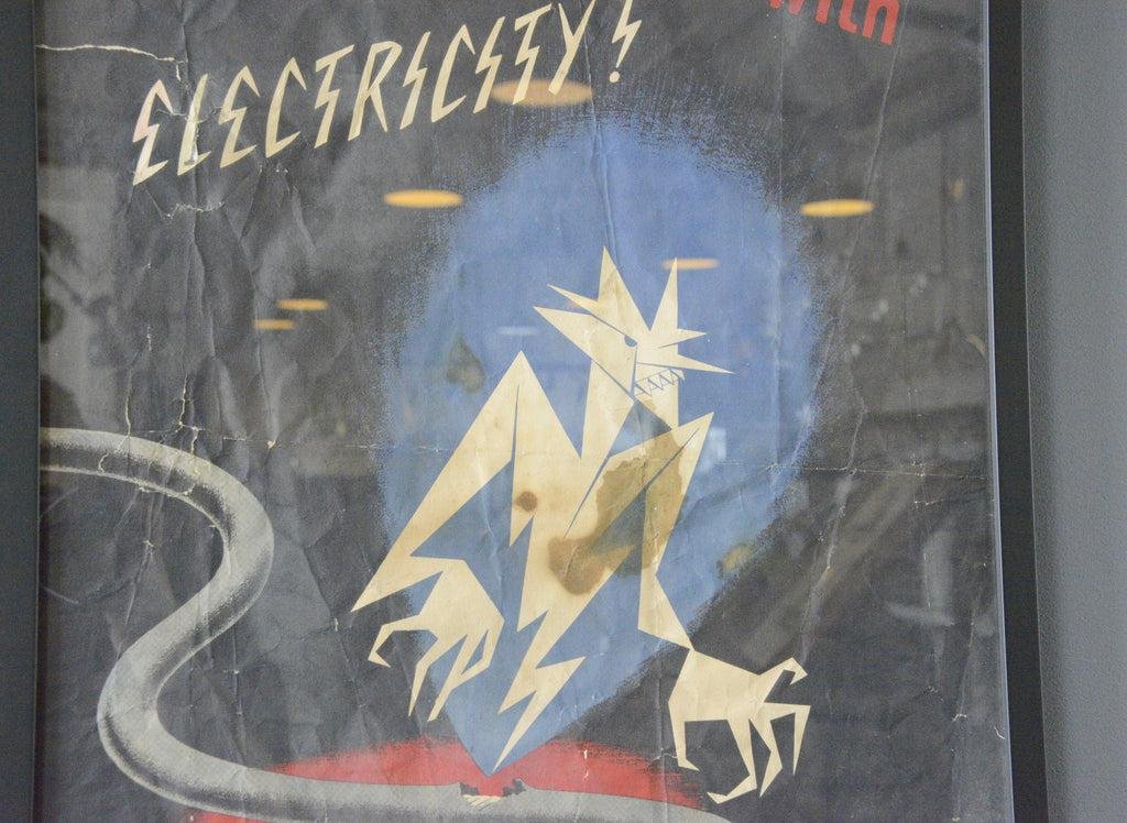 WW2 Factory Safety Poster, 1940s for sale at Pamono