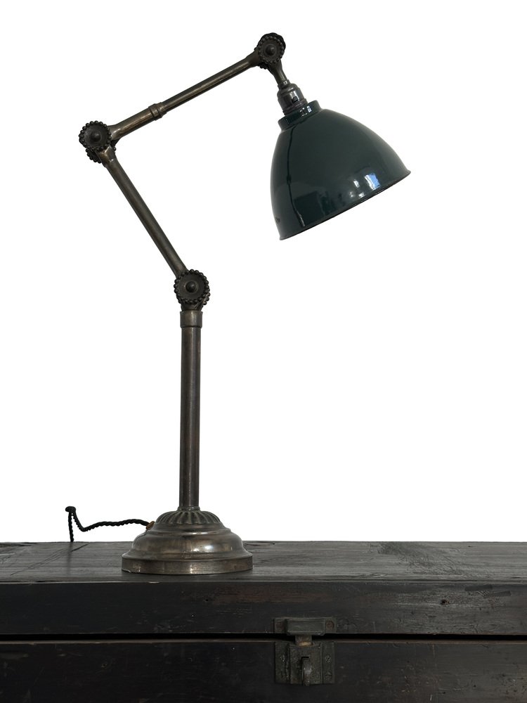 Vintage Industrial Daisy Joint Desk Lamp, 1920 for sale at Pamono