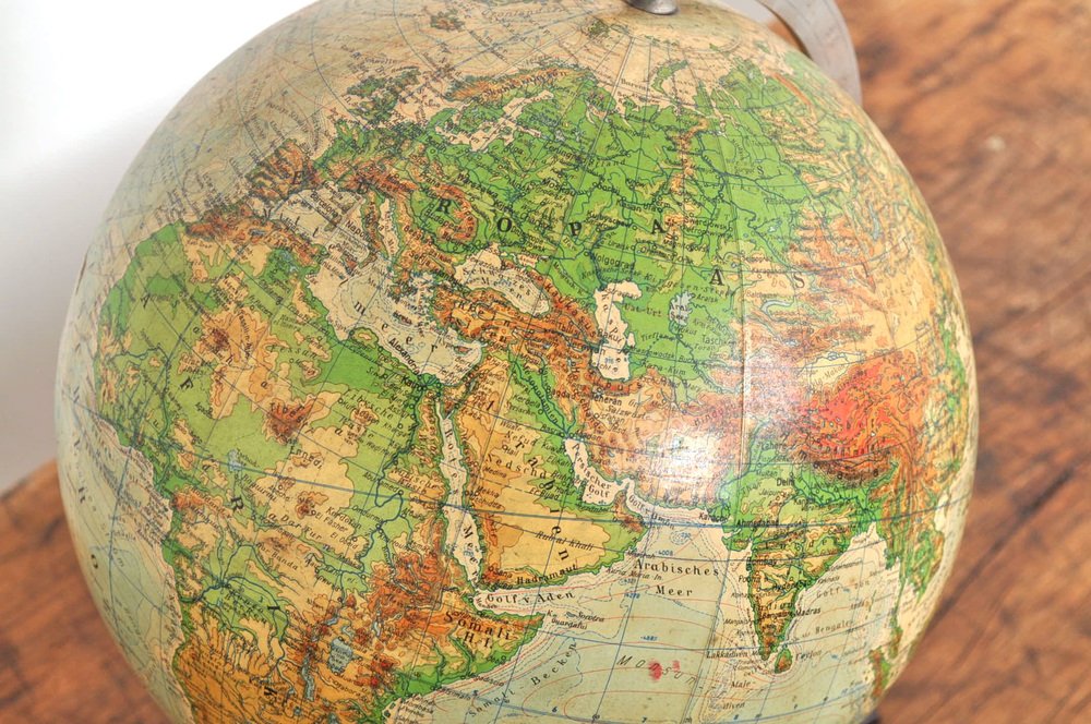 Vintage Globus von JRO Globus München, 1950er bei Pamono kaufen