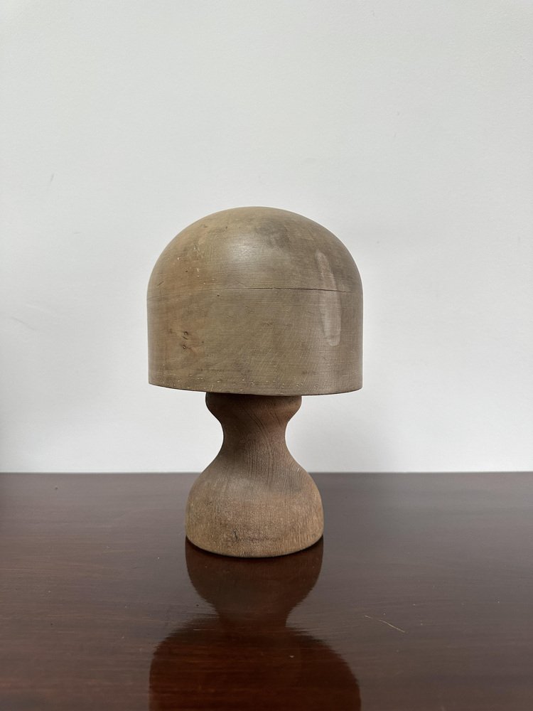 Vintage Industrial English Millinery Haberdashery Hat Block, 1950s for ...