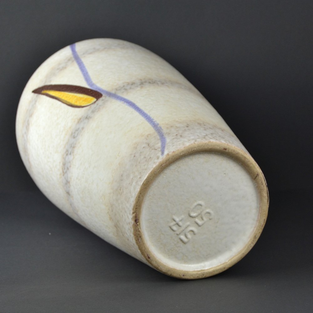 Abstract Floor Vase from Bay Keramik, 1960s for sale at Pamono