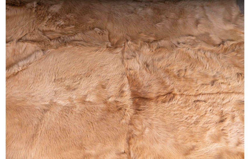 Rectangular Rug in Chinese Goatskin for sale at Pamono