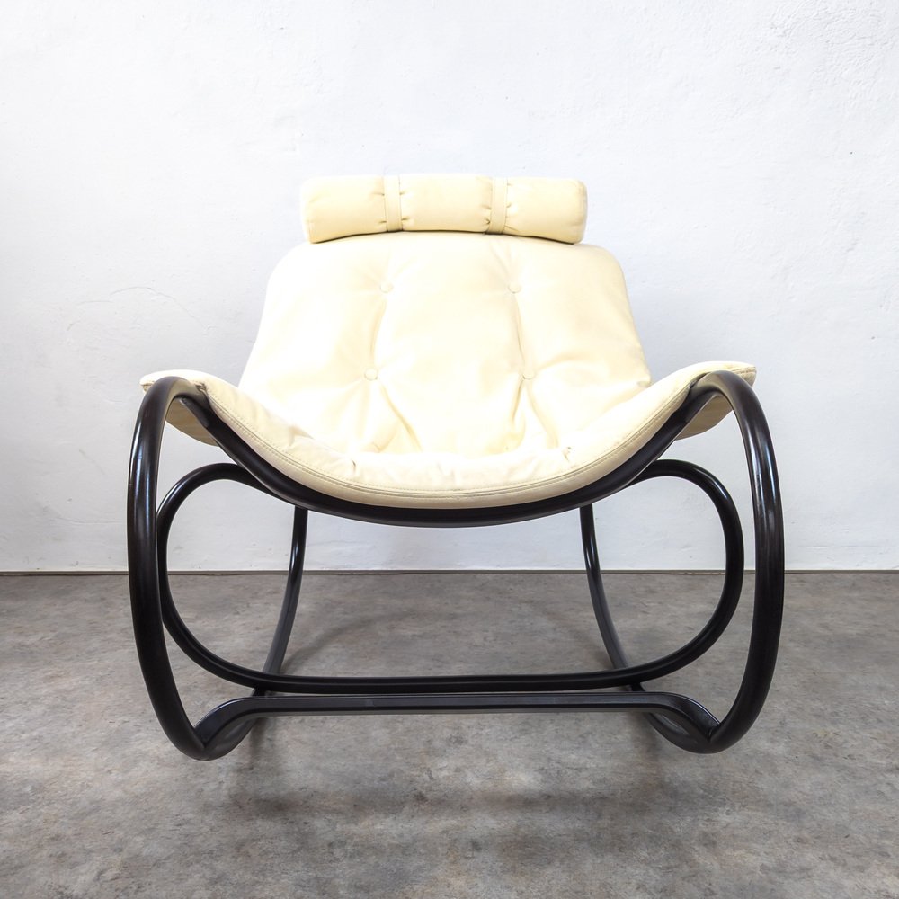 Wave Rocking Lounge Chair by Michal Riabic for Ton, 2010s for sale at ...