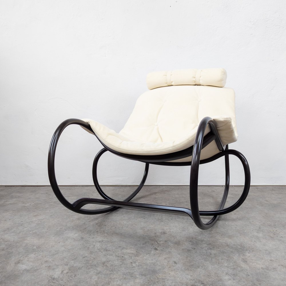 Wave Rocking Lounge Chair by Michal Riabic for Ton, 2010s for sale at ...
