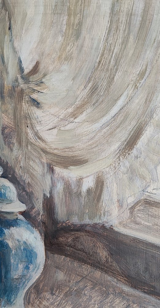 Perrier, Still Life with Candleholder and Candy Dish, 1946, Oil on ...