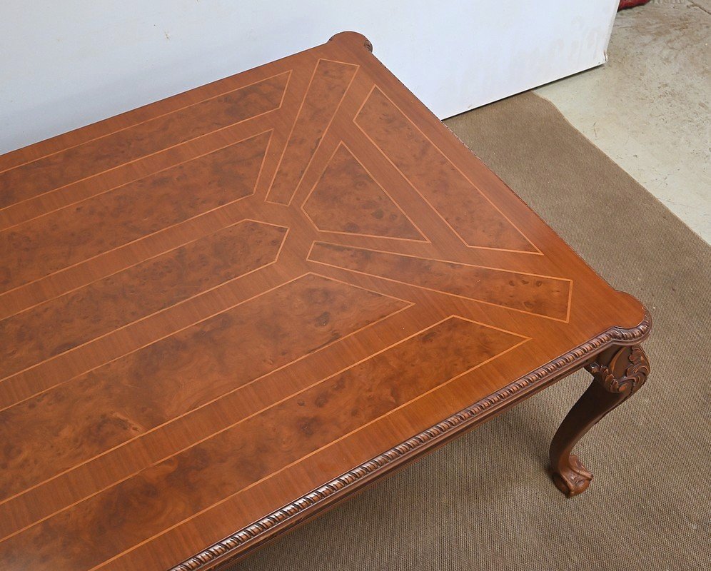 English Chippendal Style Rectangular Table, 1950s for sale at Pamono
