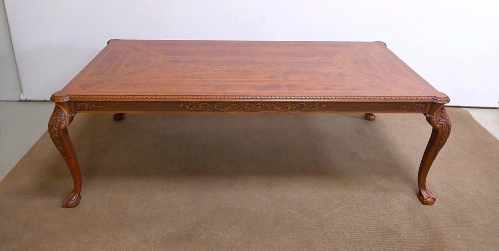 English Chippendal Style Rectangular Table, 1950s for sale at Pamono