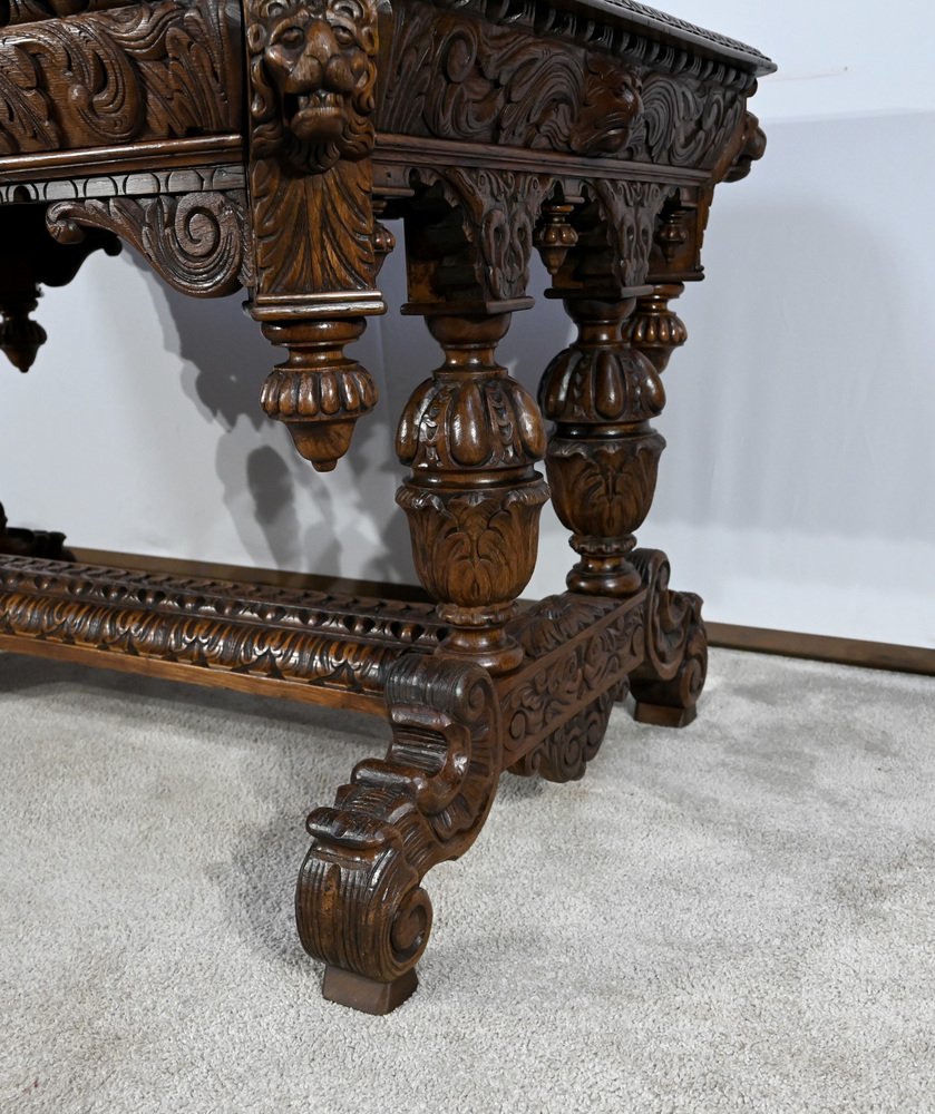 Gothic Renaissance Style Office Table for sale at Pamono