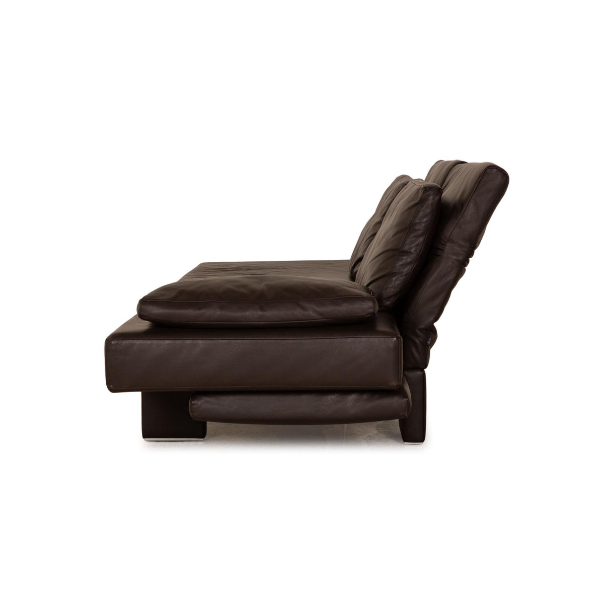 Franz Ready Scene Leather Three Seater Dark Brown Sofa Couch Manual ...