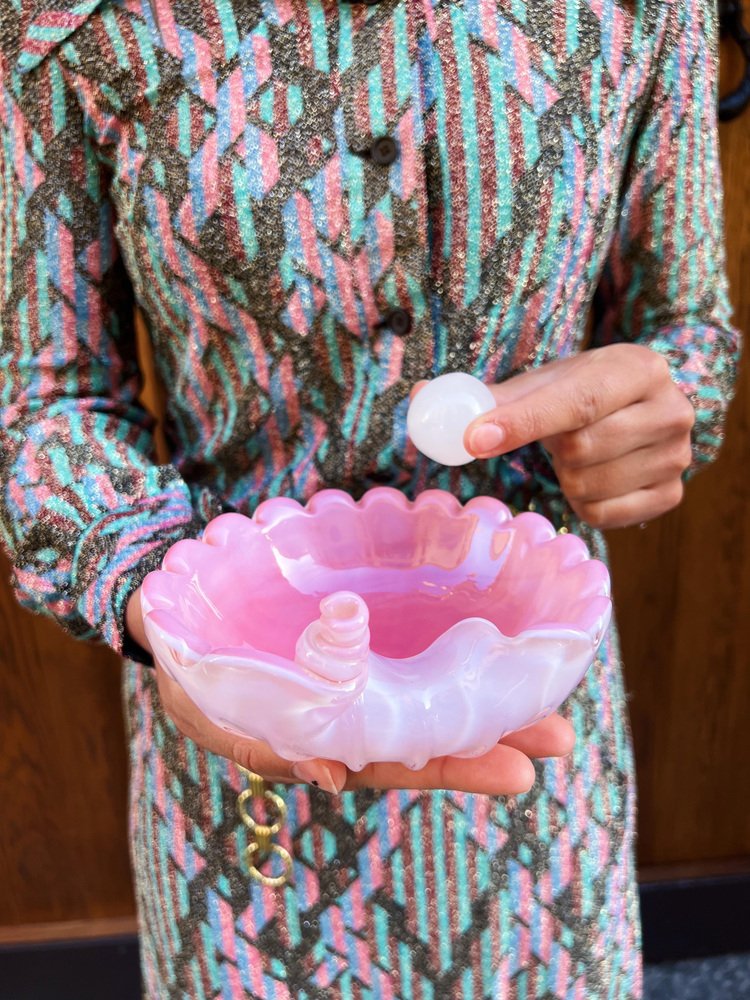 Shell Glass Bowl attributed to Licio Zanetti, Murano, 1970s for sale at ...