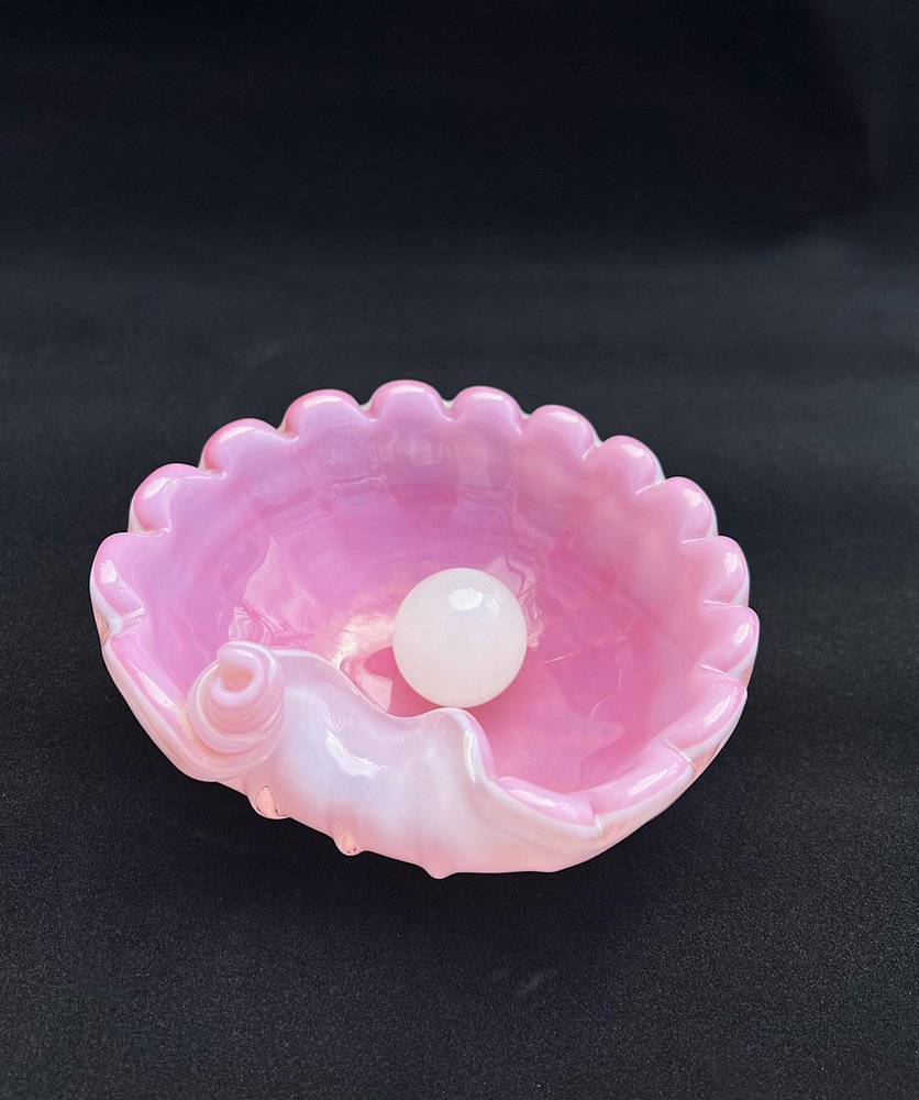 Shell Glass Bowl attributed to Licio Zanetti, Murano, 1970s for sale at ...