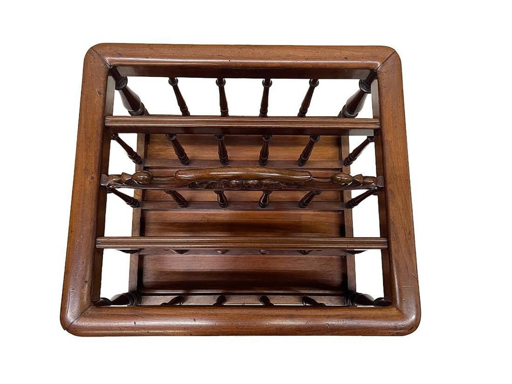 19th Century English Canterbury Magazine Rack for sale at Pamono